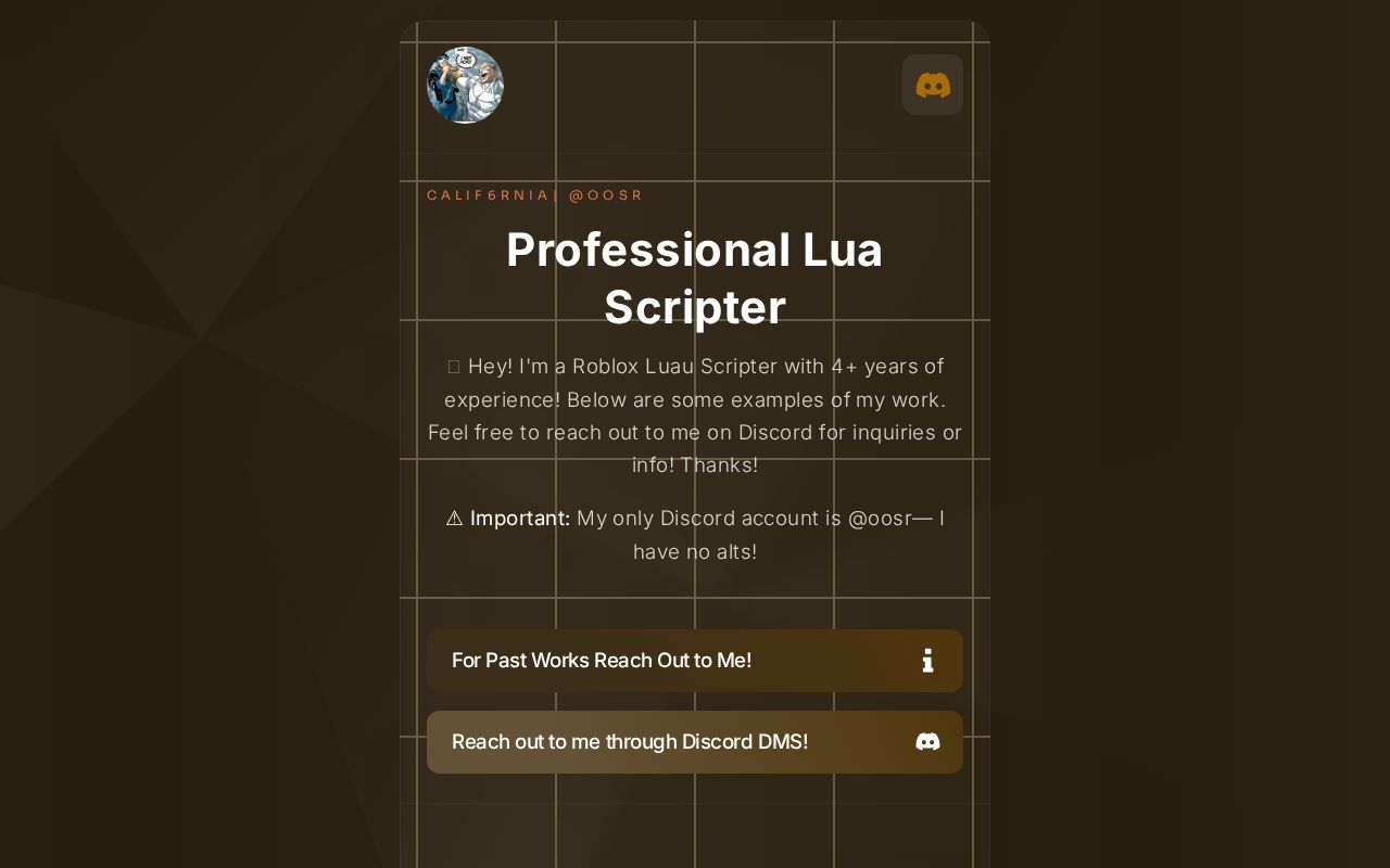 cali scripts.. or can he??